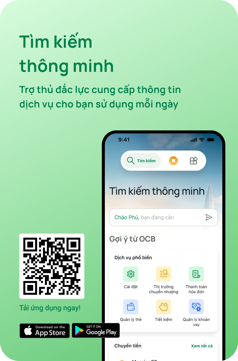 OCB OMNI - Ngân hàng số